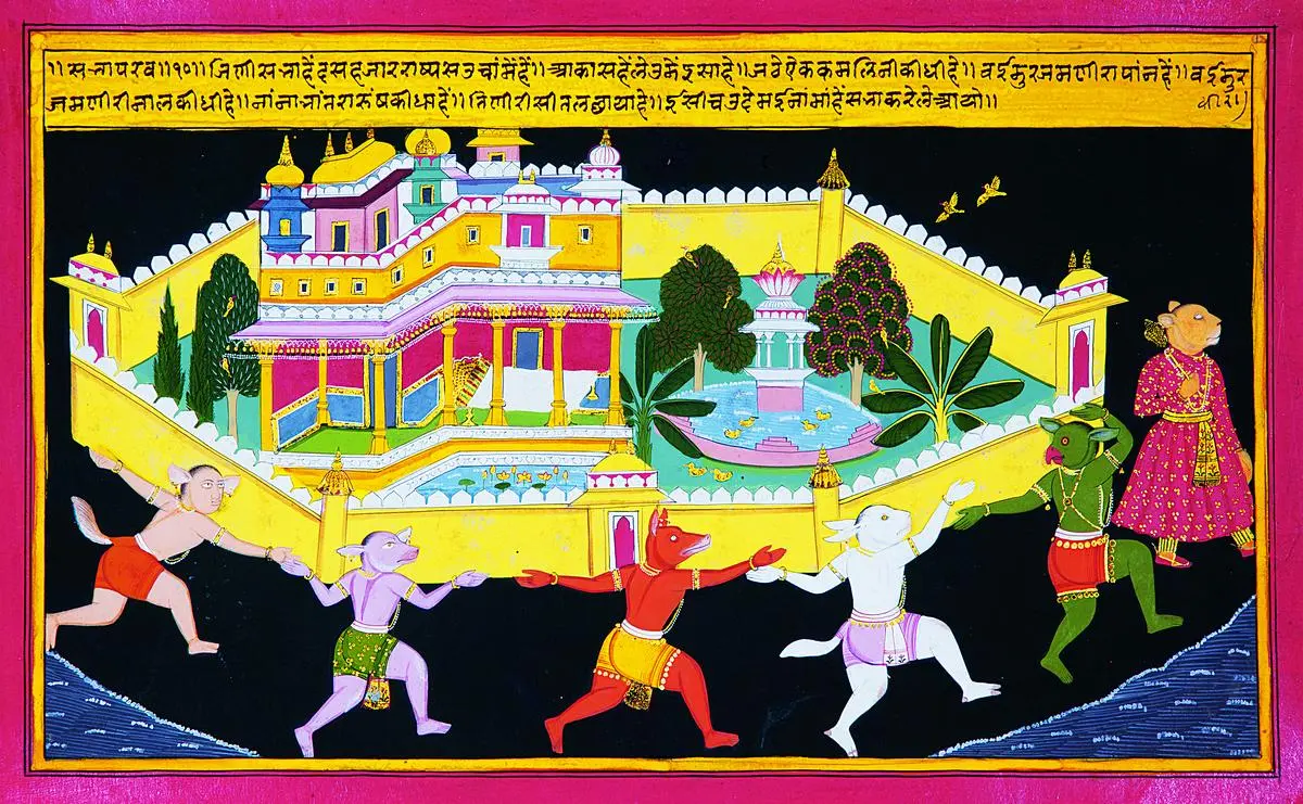 How Allah Baksh retells the timeless saga of the Mahabharata through ...