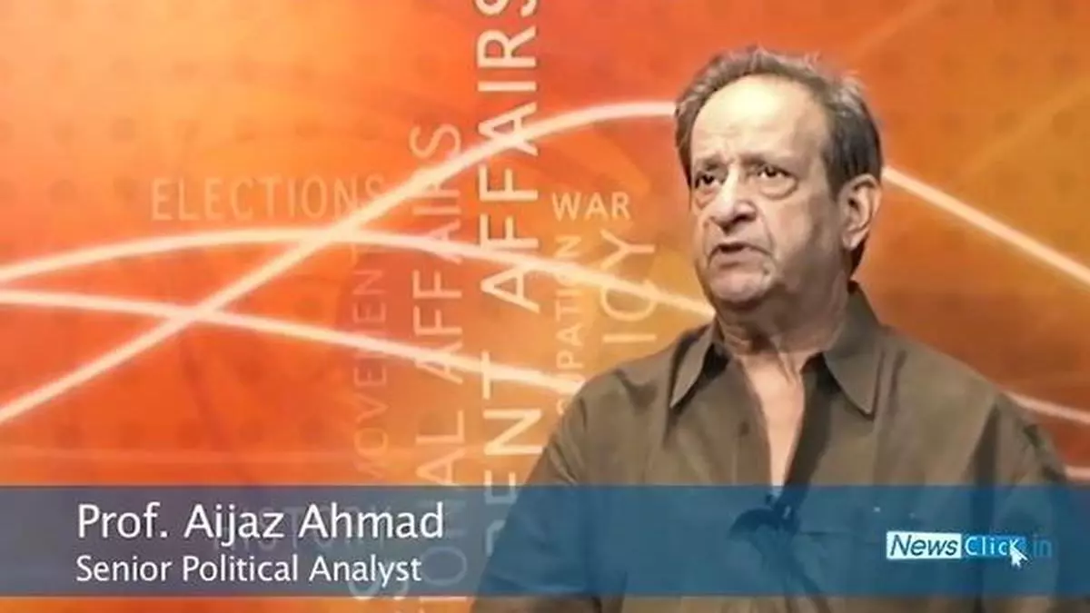 Aijaz and the world - Frontline