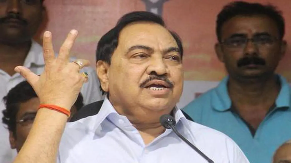 Eknath Khadse Senior Bjp Leader In Maharashtra Joins The Ncp Frontline