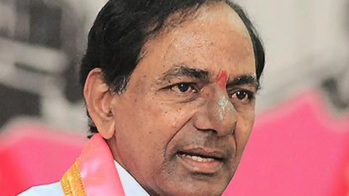 Telangana Chief Minister K. Chandrashekar Rao loses his cool at public ...