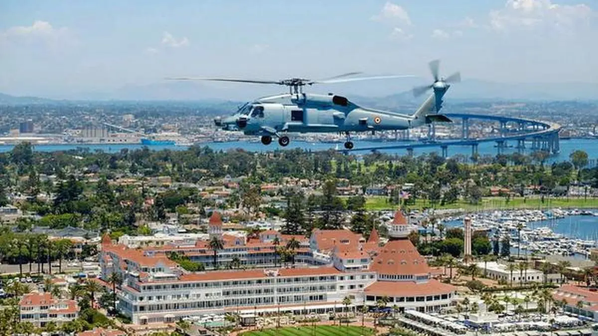 Indian Navy gets first two Romeo multi-mission helicopters as part of ...