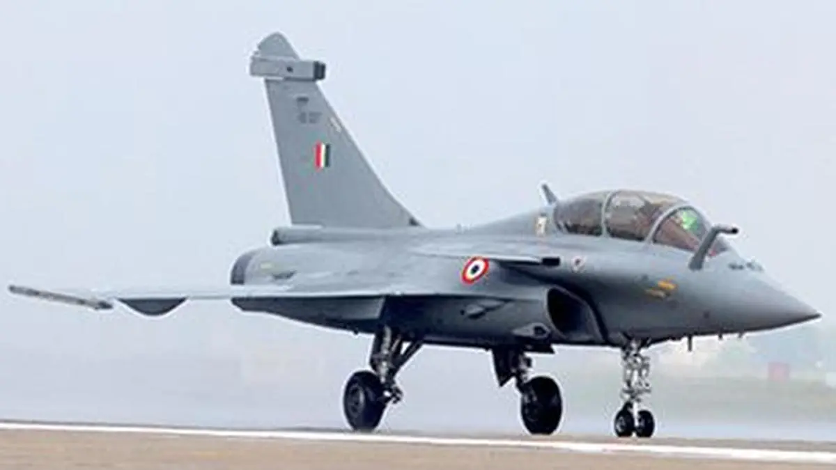 With four more Rafale aircraft landing at Ambala Air Force Station ...