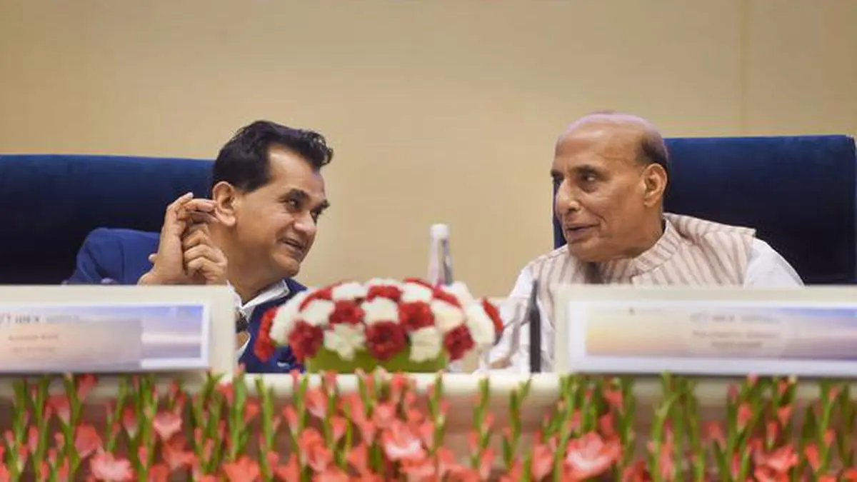 Defence Minister Rajnath Singh launches 6th Defence India Start-up ... Defence Minister Rajnath Singh launches 6th Defence India Start-up ...