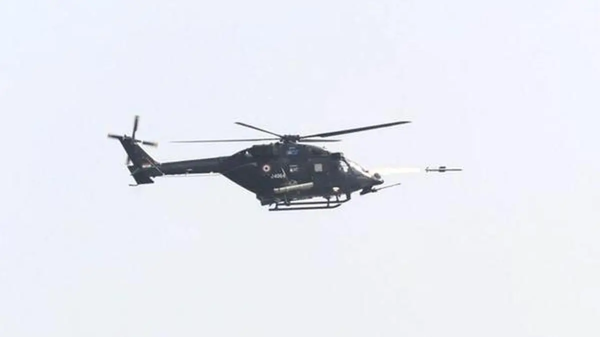 India successfully test-fires anti-tank guided missile Helina - Frontline