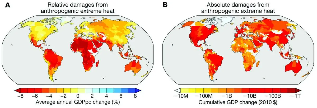 Climate Change | Poor, low-emitting regions bear brunt of economic ...