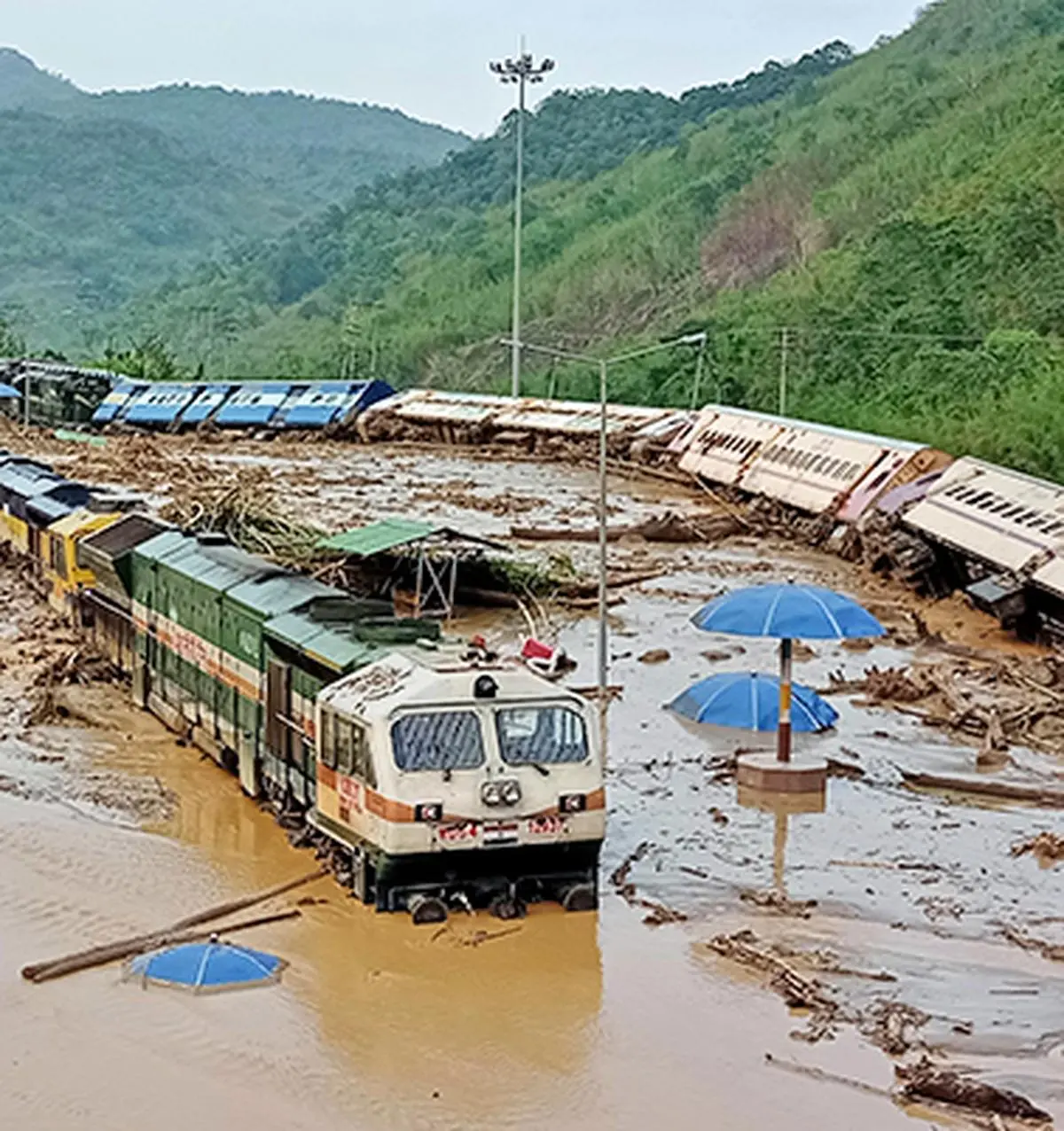 Silchar submerged: How illegal cutting of embankment led to floods ...