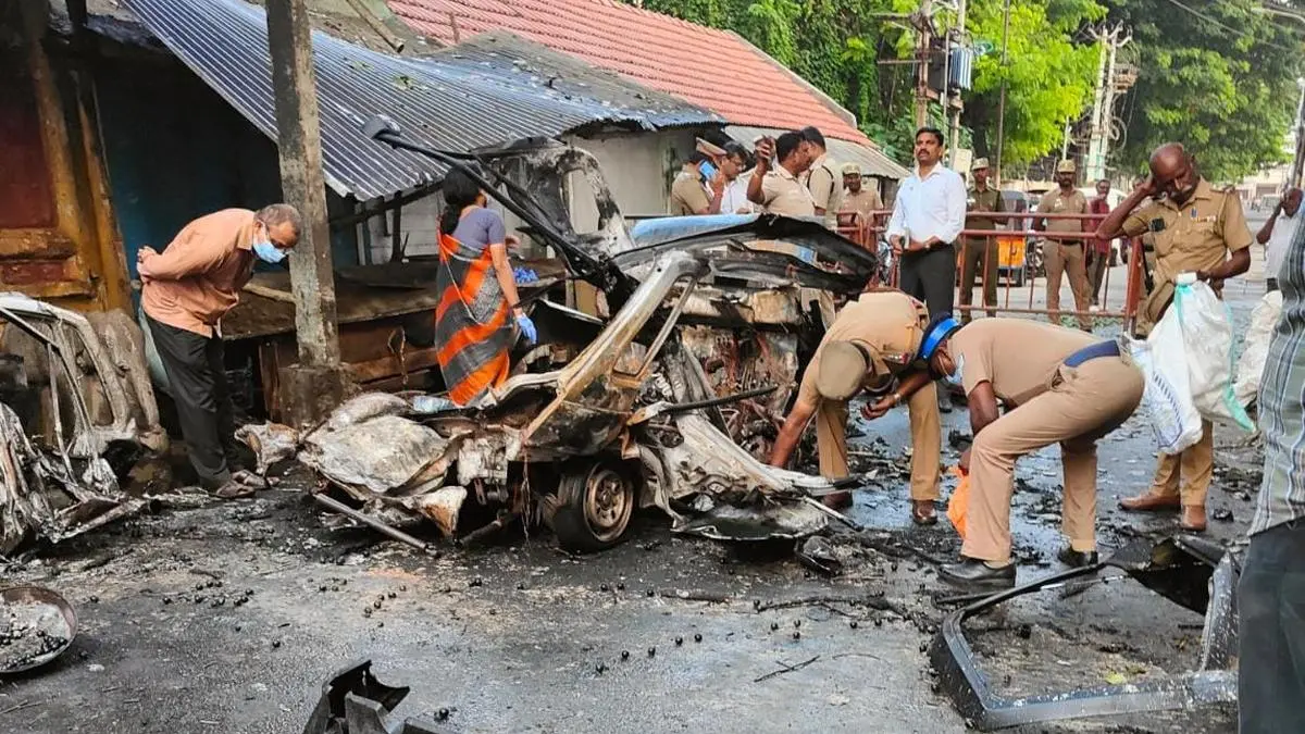 Coimbatore blast unleashes fierce political slugfest in Tamil Nadu - Frontline