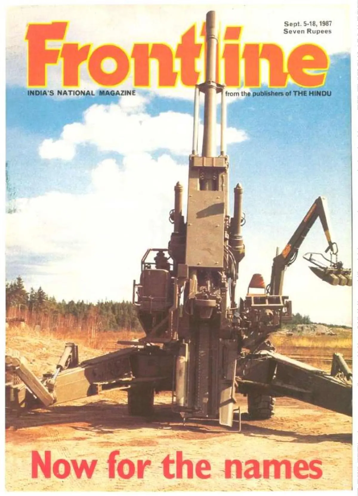 Now for the names (18-09-1987) - Frontline