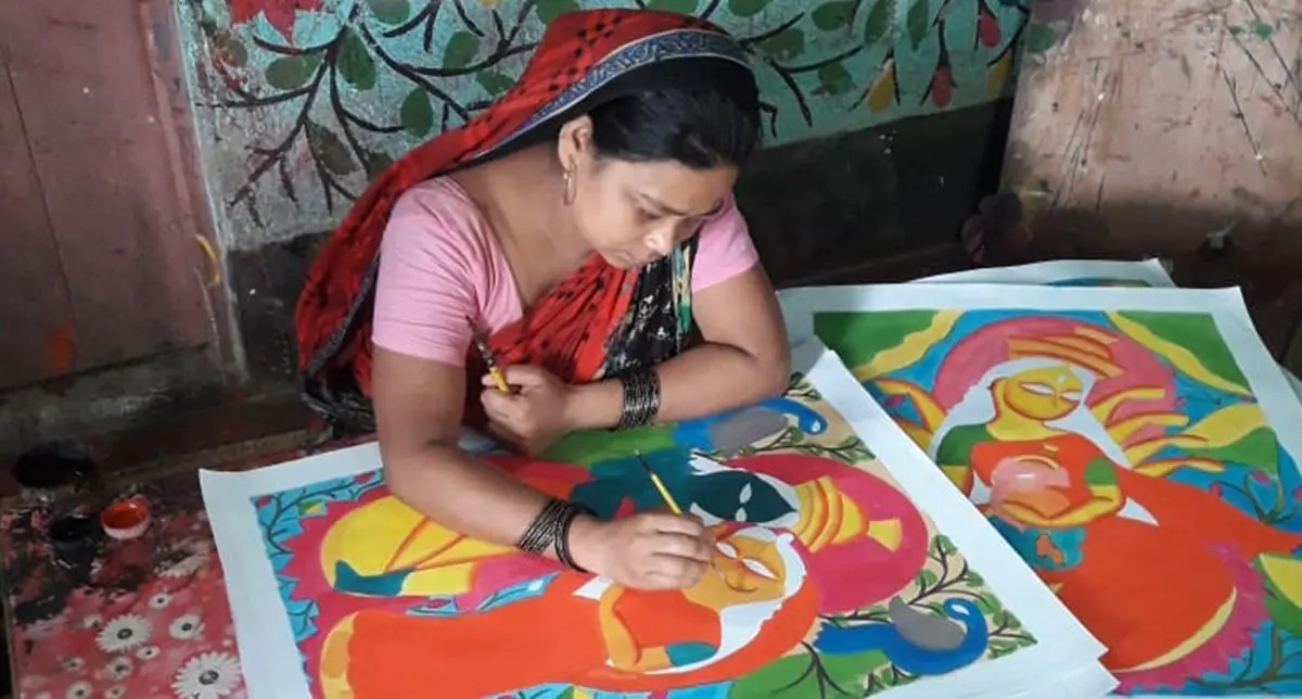 Patuas of West Bengal sustain their art of storytelling through scrolls ...