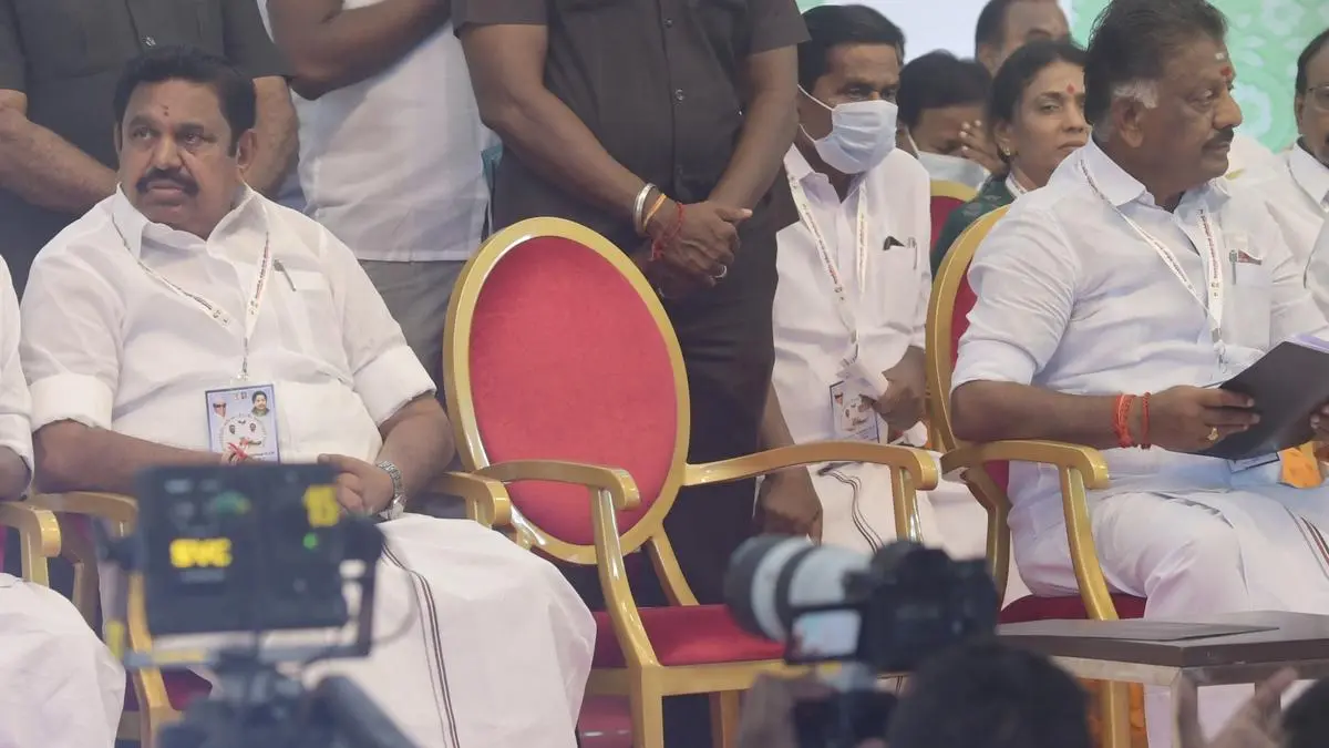 AIADMK general council meeting: Edappadi K. Palaniswami has ...