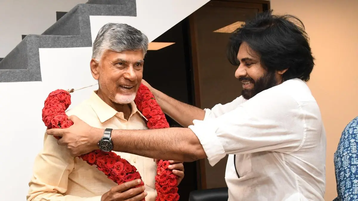 N. Chandrababu Naidu and Pawan Kalyan emerge as power players at the Centre and in Andhra ...