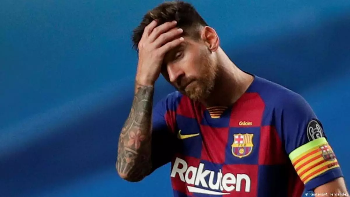 End of an era: Argentine footballer Lionel Messi to leave F.C ...