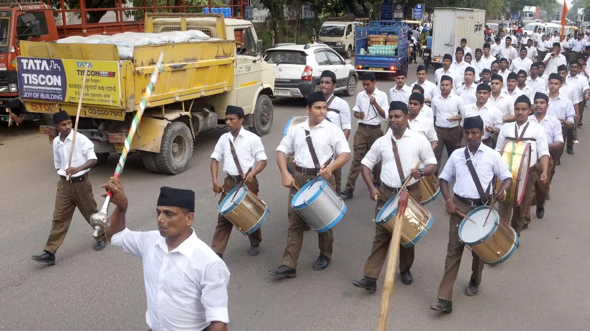 TN Police denies permission for October 2 RSS route march - Frontline