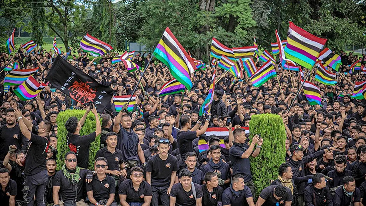 Arambai Tenggol: How a Meitei ‘sociocultural organisation’ became an ...