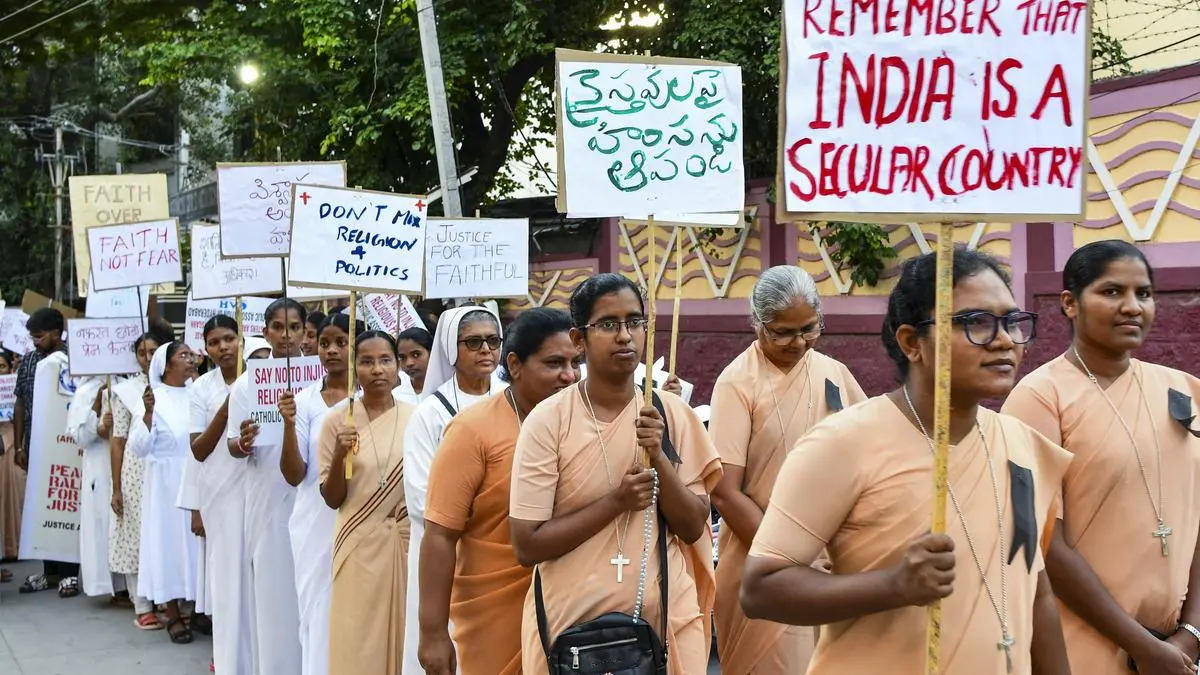 BJP’s Double Standards Exposed in Chhattisgarh Nuns Arrest Case - Frontline