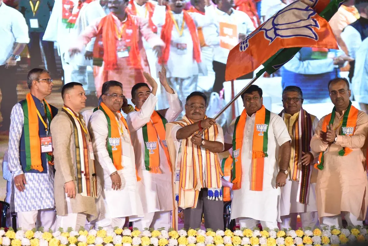 Samik Bhattacharya Takes Over BJP Bengal Unit Ahead of 2026 Polls ...