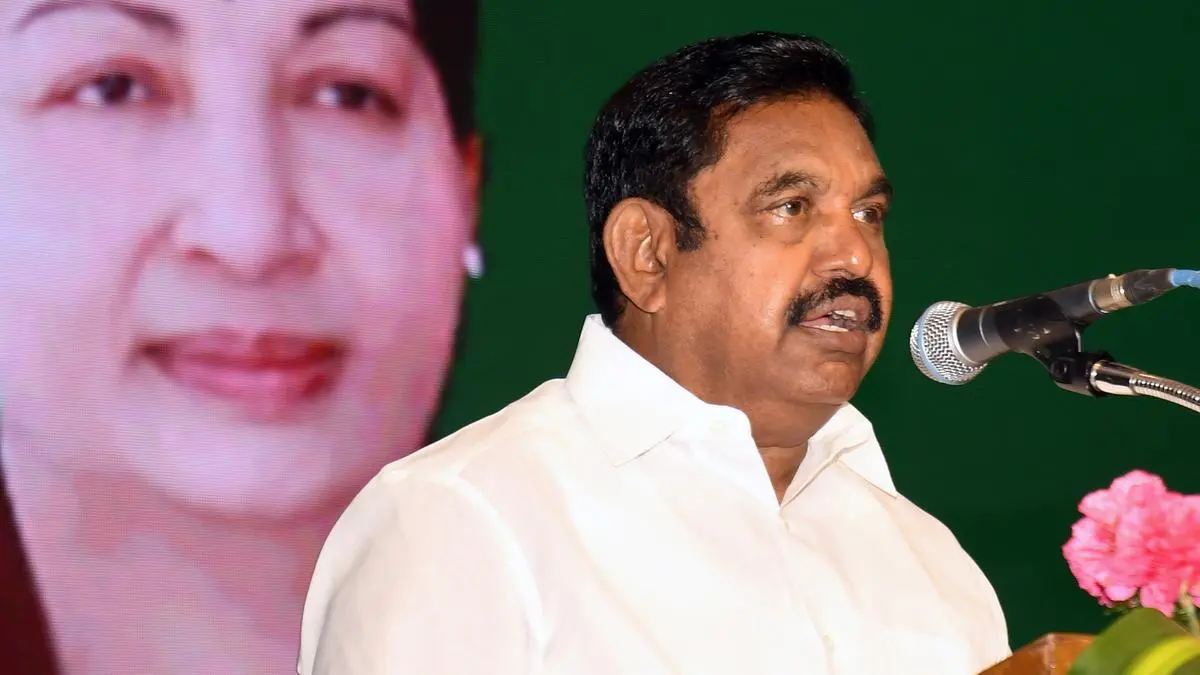 Edappadi K. Palaniswami joins opposition voices demanding withdrawal of ...