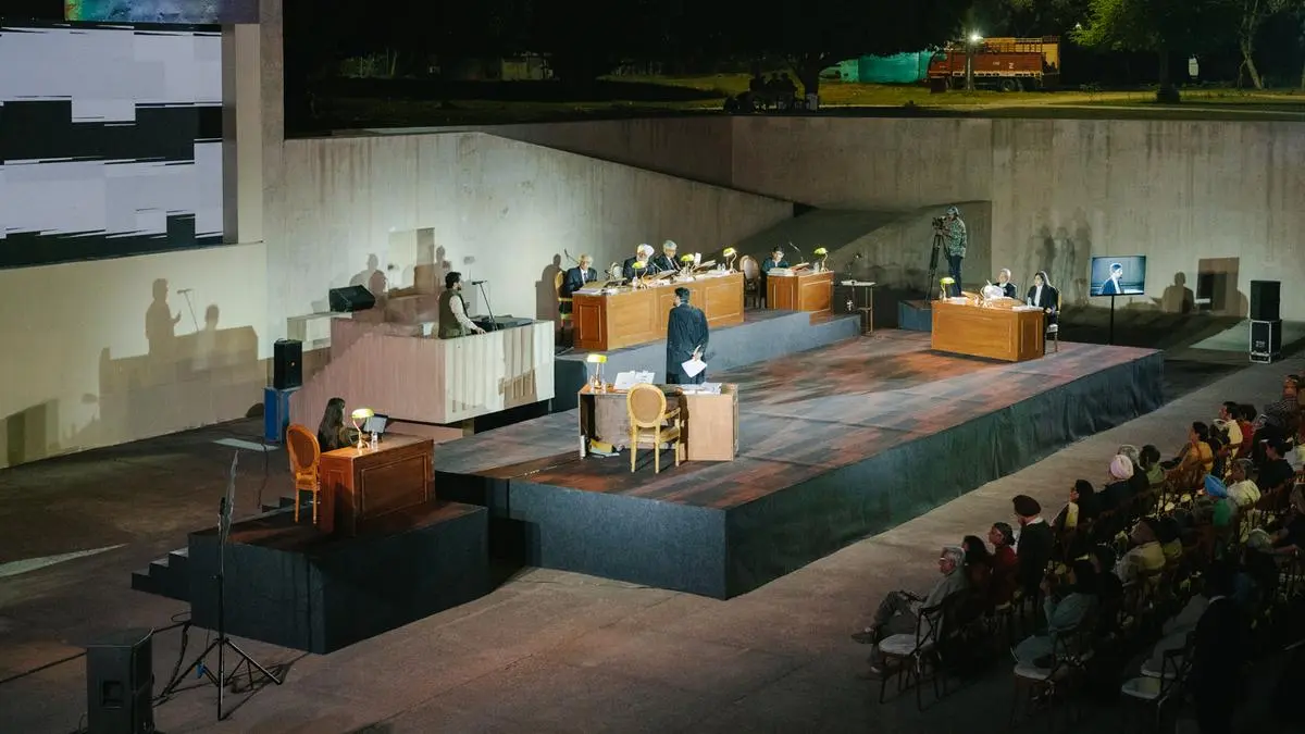 A scripted theatre performance in Chandigarh highlighting the problem ...