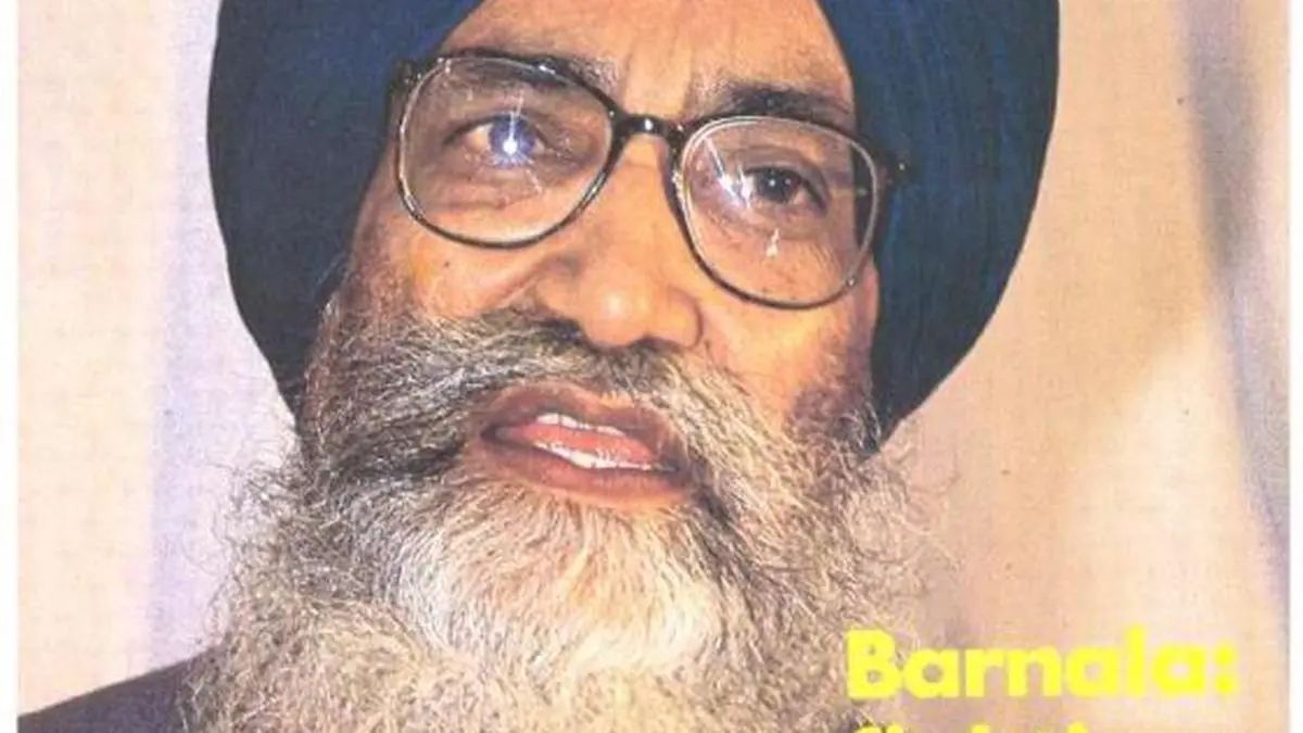 Barnala: fighting it out (06-03-1987) - Frontline