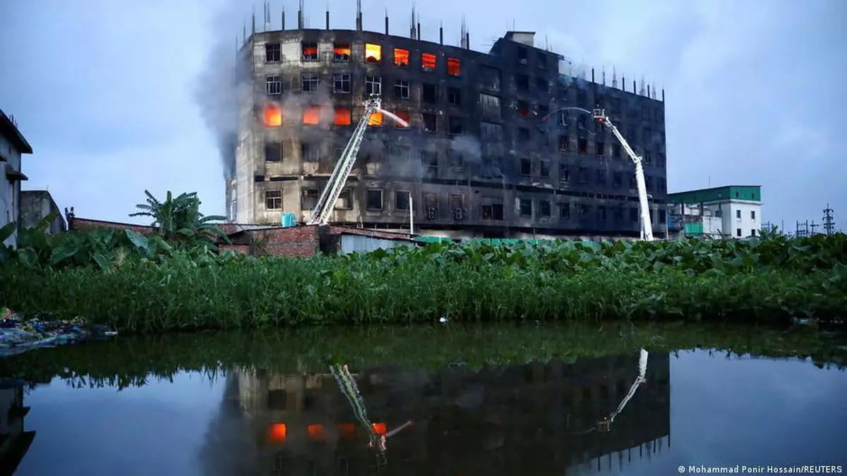 Dozens killed in Bangladesh factory fire - Frontline