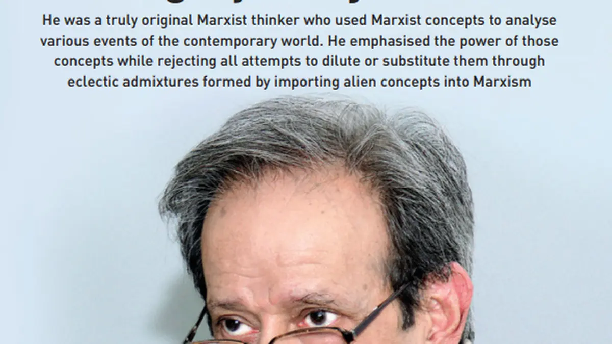 The legacy of Aijaz Ahmad (April 8, 2022) - Frontline