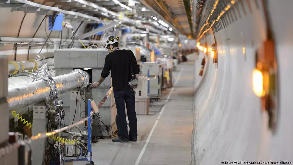 Large Hadron Collider restarts after three-year break - Frontline