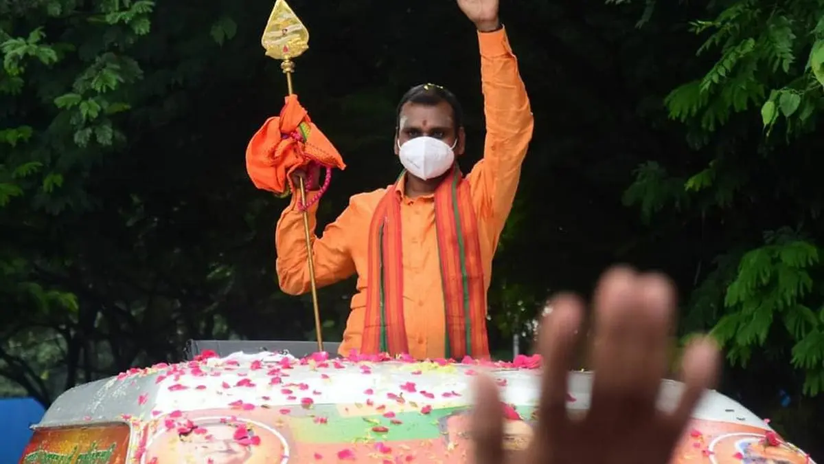 The BJP’s ‘vel yatra’, seen as an attempt to gain popularity in Tamil ...