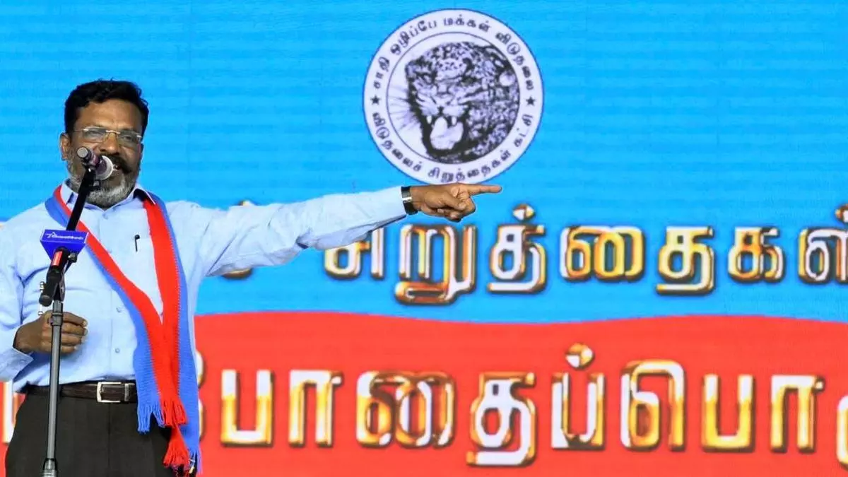 VCK’s Status as a Formidable Dalit Outfil Faces Challenges amid Complex ...