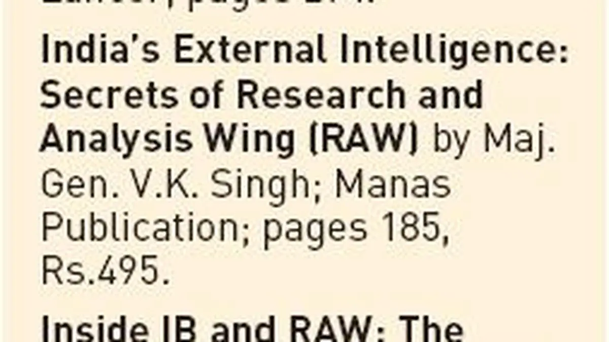 Raw intelligence - Frontline