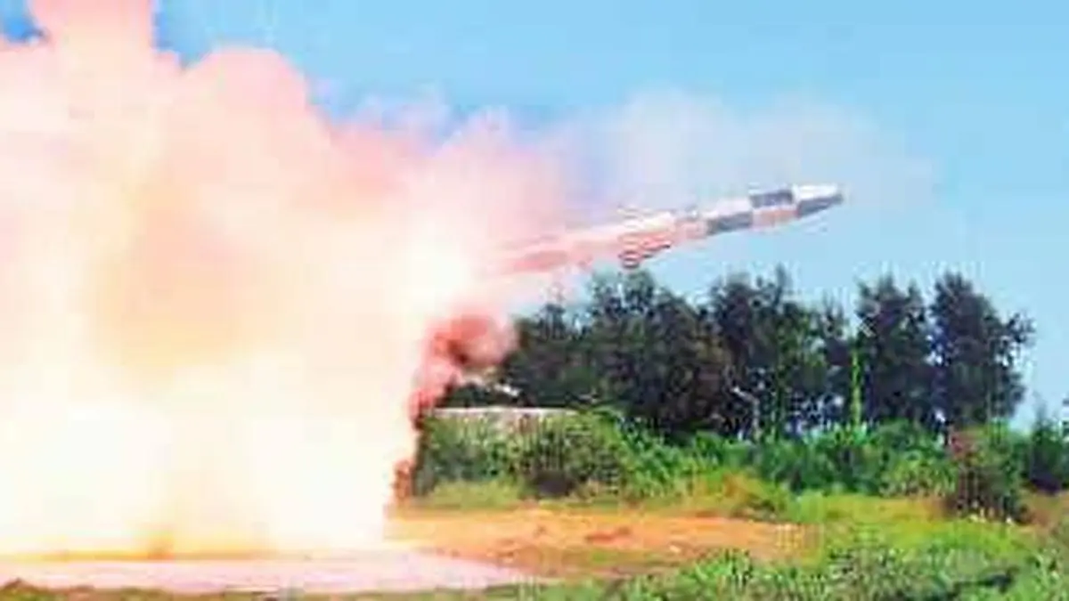 BrahMos test - Frontline