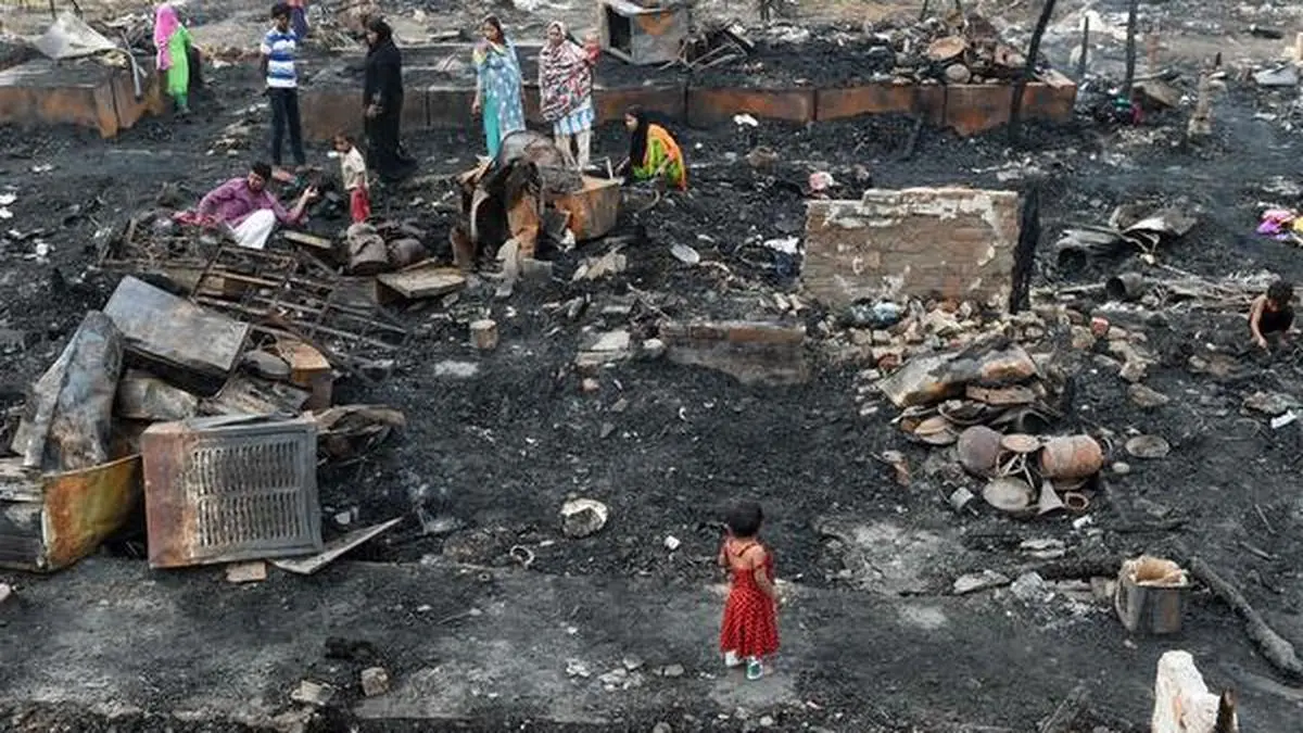 Going through fire - Frontline